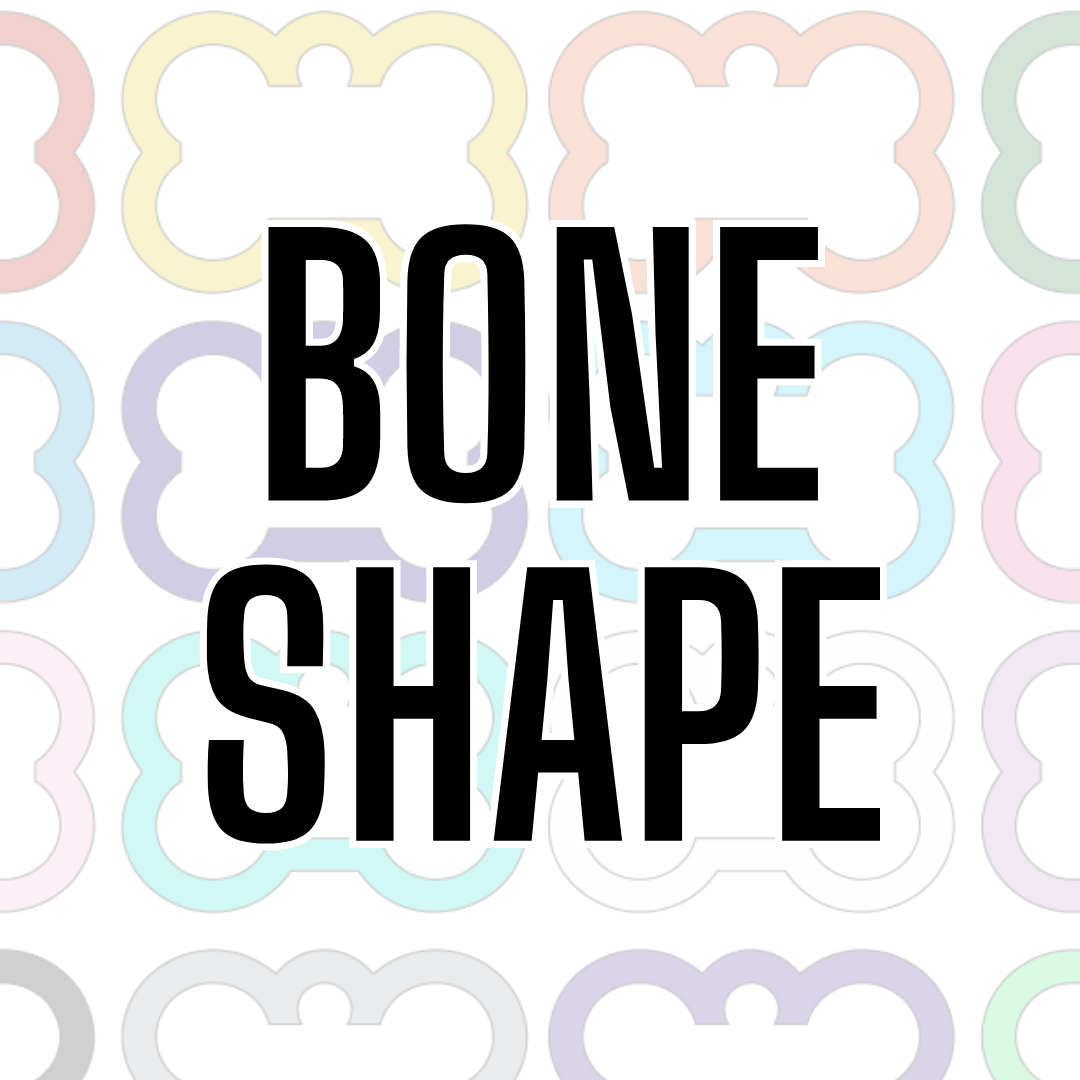 SHOP BONE SHAPE – Poppin Pet Tags