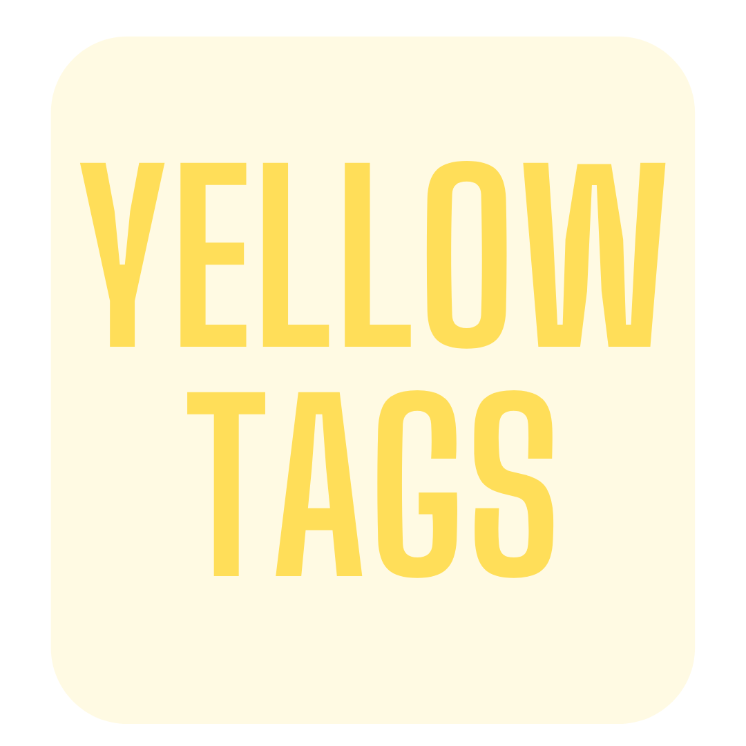Shop Yellow Tags – Poppin Pet Tags