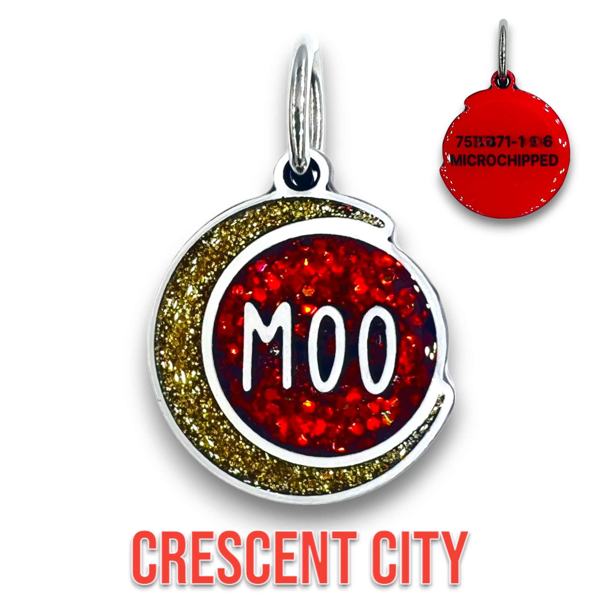 Poppin Premium - Crescent City – Poppin Pet Tags