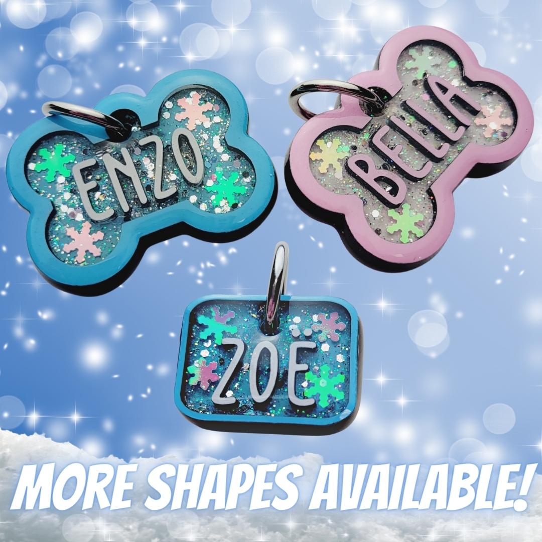 Poppin Premium - Winter Wonderland – Poppin Pet Tags