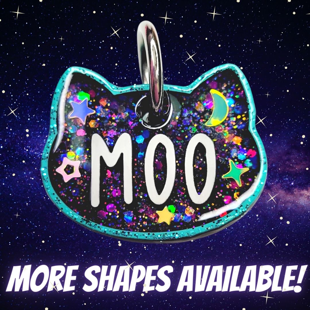 Poppin Premium - Galaxy Vibes 2 – Poppin Pet Tags